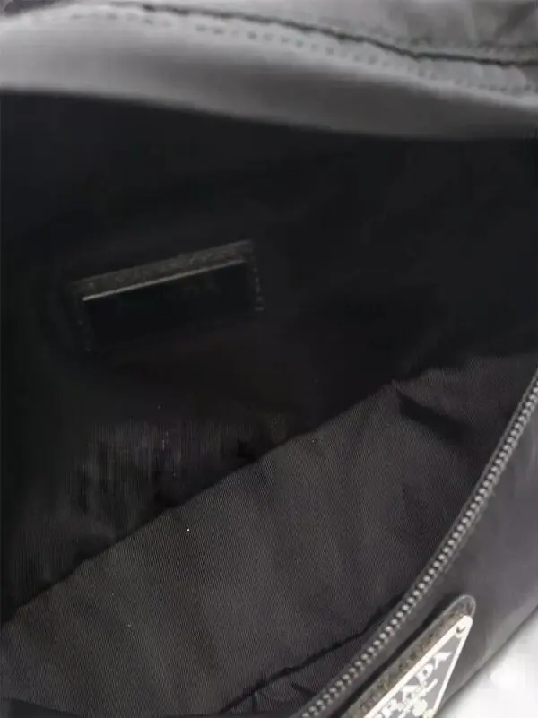Prada Re-nylon Triangle Logo Belt Bag