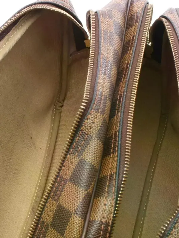 LOUIS VUITTON Reporter Damier Ebene Crossbody Bag