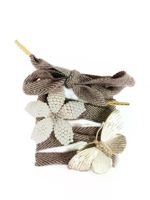 GOLDEN GOOSE Herringbone Shoelaces