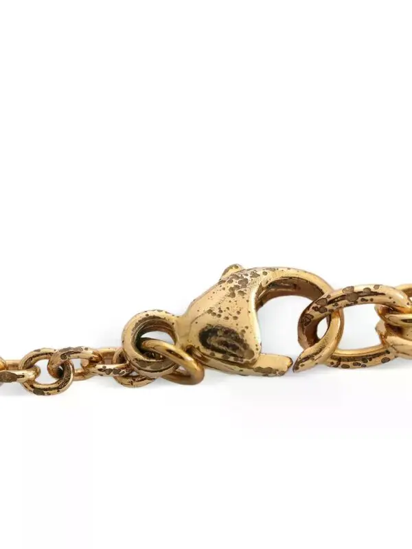 LOUIS VUITTON Essential V Pendant Necklace - Gold