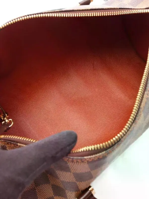 LOUIS VUITTON 30 Papillon Damier Ébène Holdall Bag