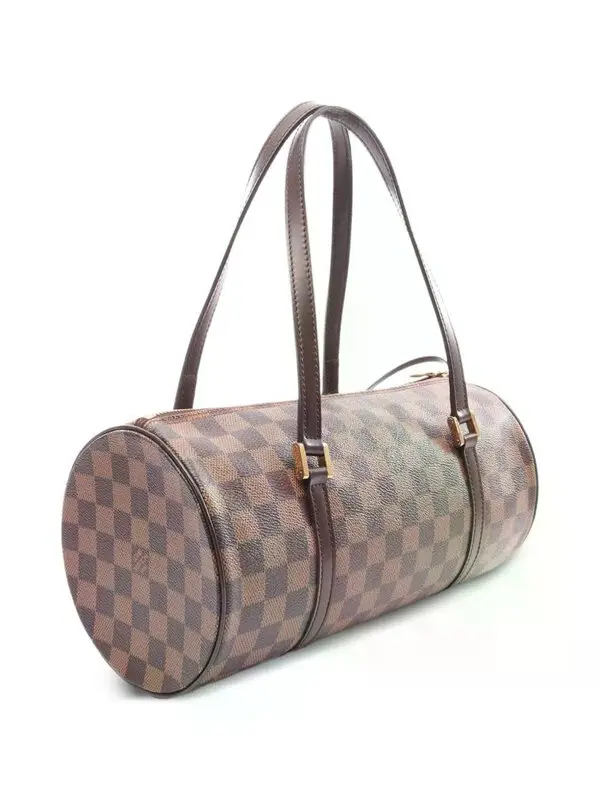LOUIS VUITTON 30 Papillon Damier Ébène Holdall Bag
