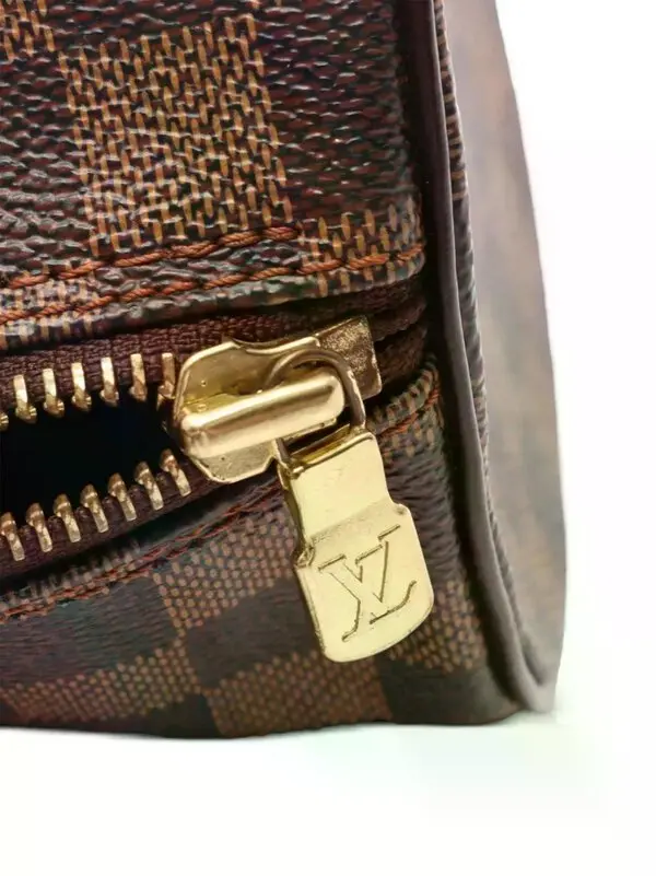 LOUIS VUITTON 30 Papillon Damier Ébène Holdall Bag