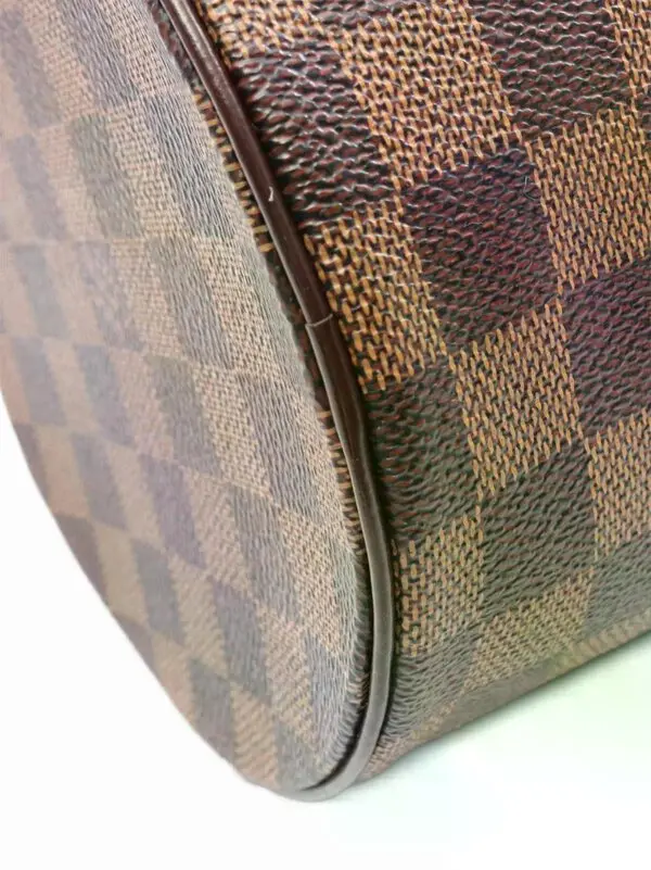 LOUIS VUITTON 30 Papillon Damier Ébène Holdall Bag