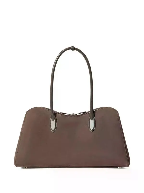 Stella McCartney Padlock-detail Suede-effect Tote Bag