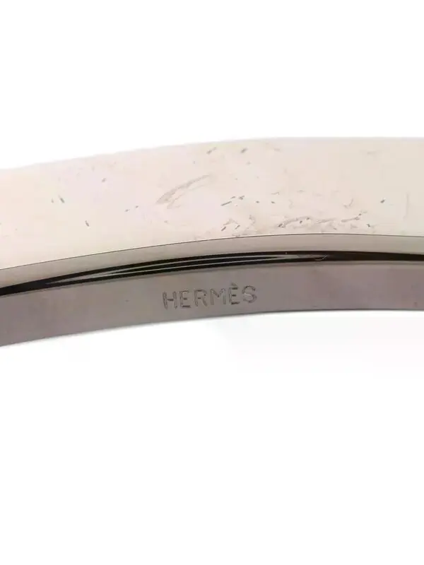 Hermès 2010s Constance H Belt Buckle - Silver