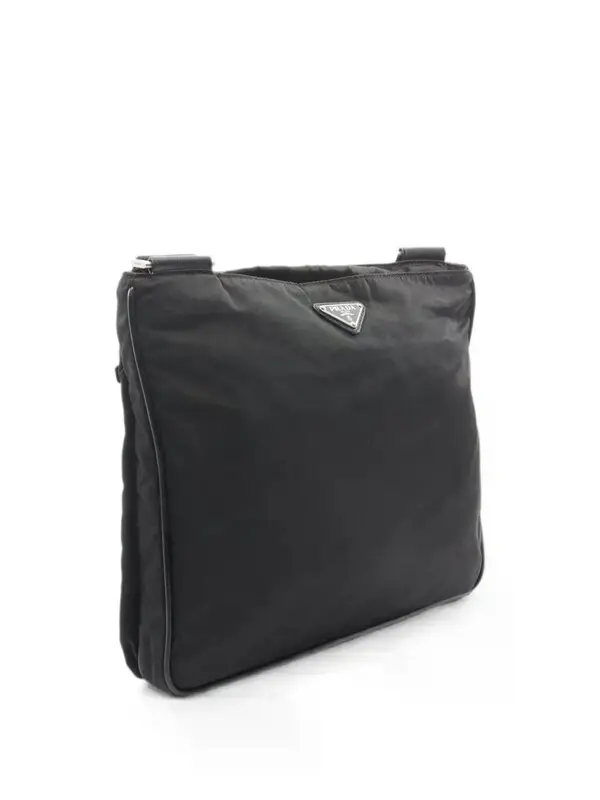 Prada 2000s Tessuto Saffiano Shoulder Bag