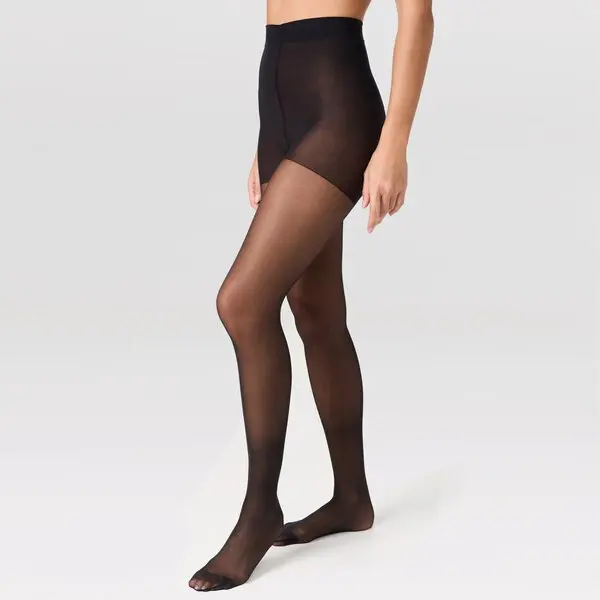 STEMS Stretch Control Sheer 15 Tights - Black