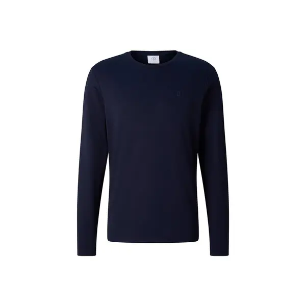 Bogner Arvid Cotton Long-sleeve Shirt - Navy
