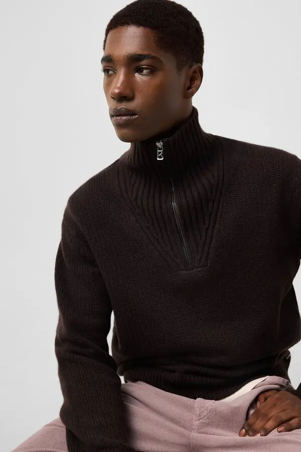Bogner Walter Cashmere Turtleneck Sweater - Coffee