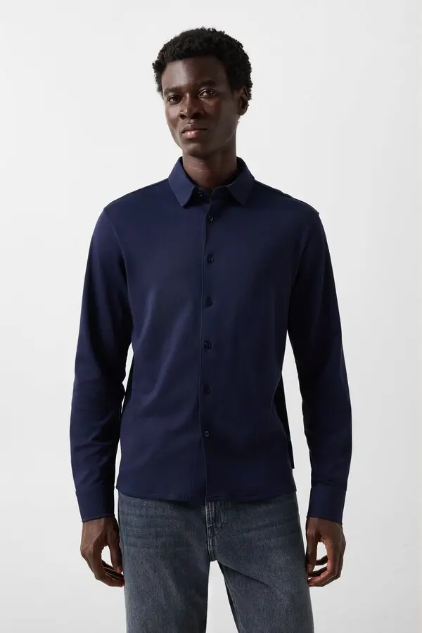 Bogner Franz Cotton Shirt - Navy