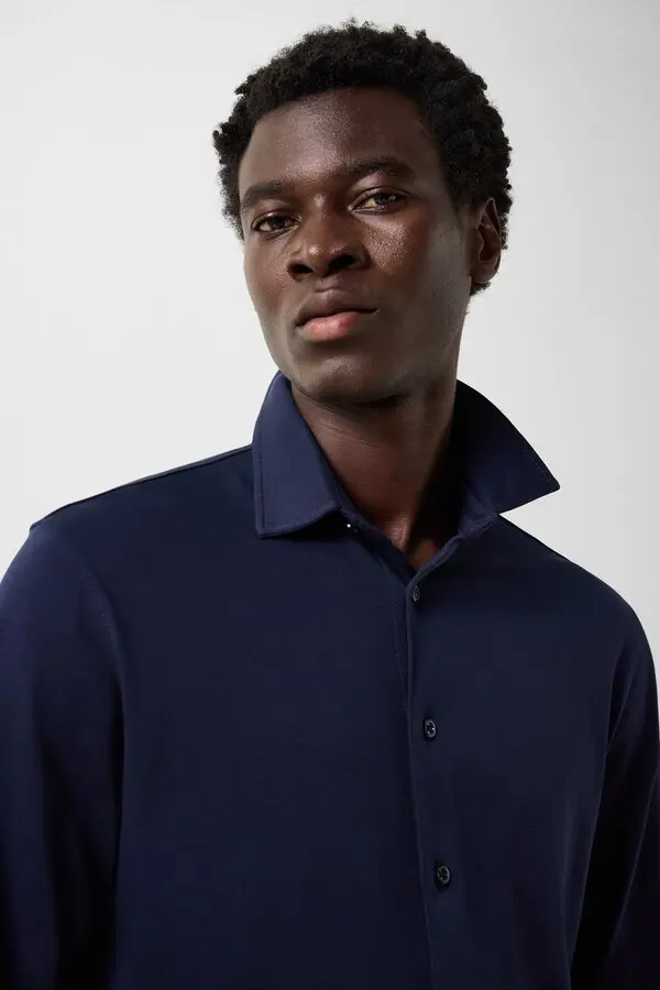 Bogner Franz Cotton Shirt - Navy