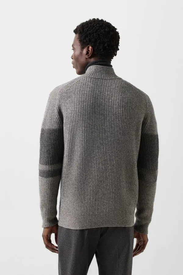 Bogner Loris Logo-jacquard Ribbed Turtleneck