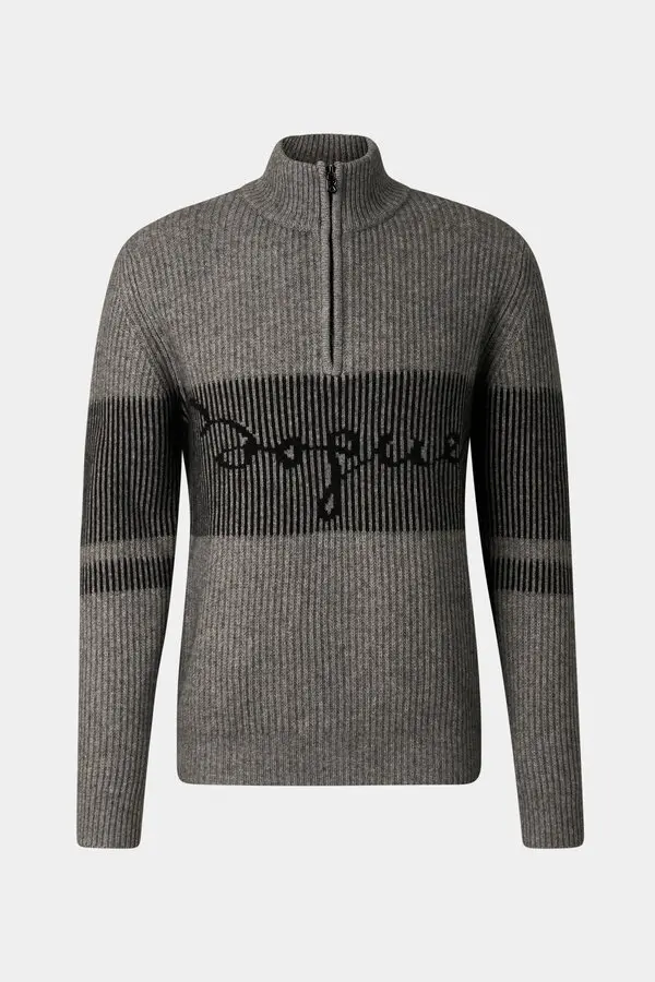 Bogner Loris Logo-jacquard Ribbed Turtleneck