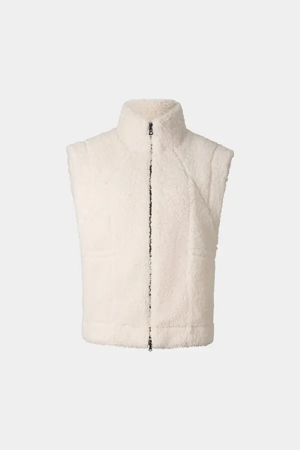 Bogner Kylie Teddy Vest - Off-white