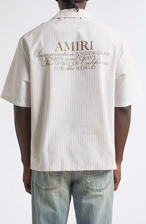 Amiri Spirit Popl Stripe Hoodie