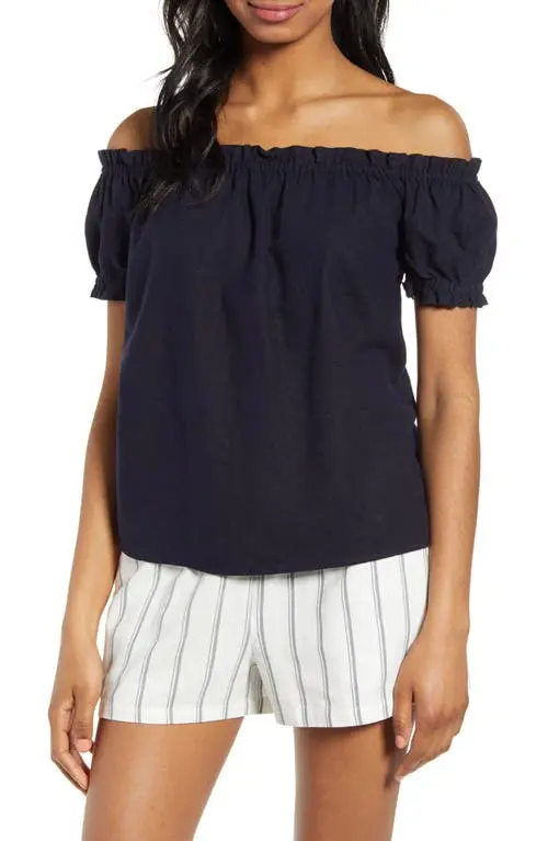 Vero Moda Off-the-shoulder Puff Sleeve Blouse