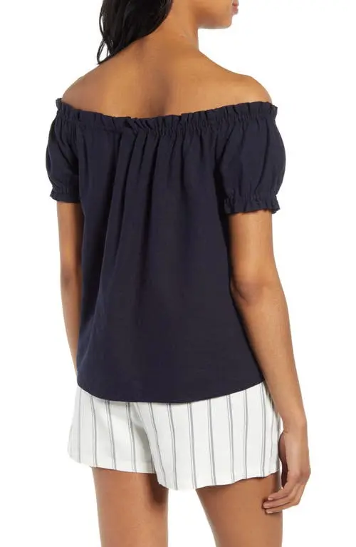 Vero Moda Off-the-shoulder Puff Sleeve Blouse