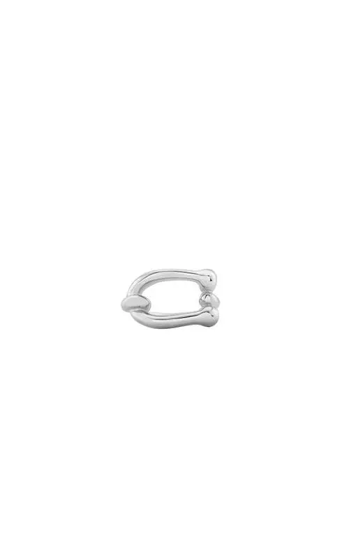 UNODE50 Sterling Plated Link Ring