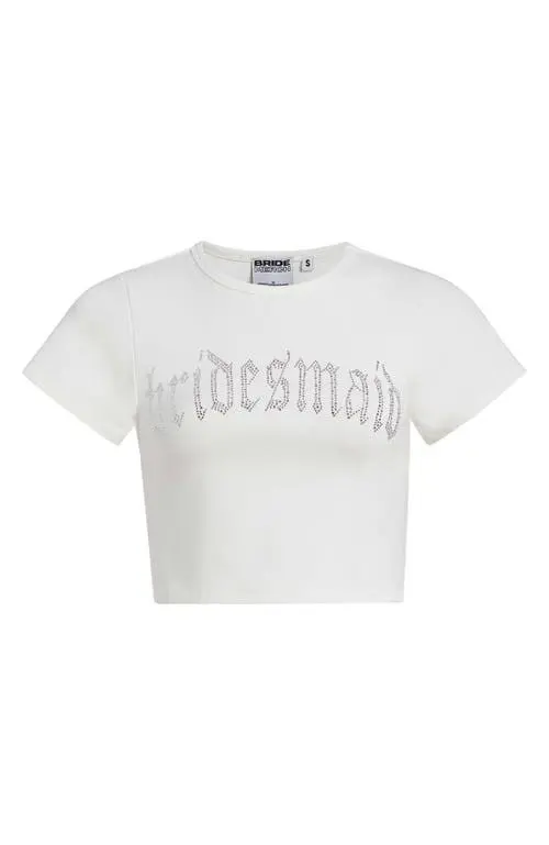 BRIDEMERCH Bridesmaid Rhinestone Baby Tee