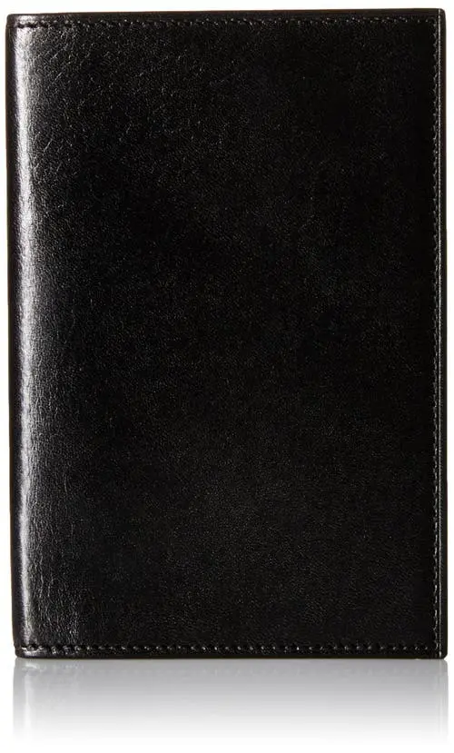 Bosca Old Leather Passport Case - Black