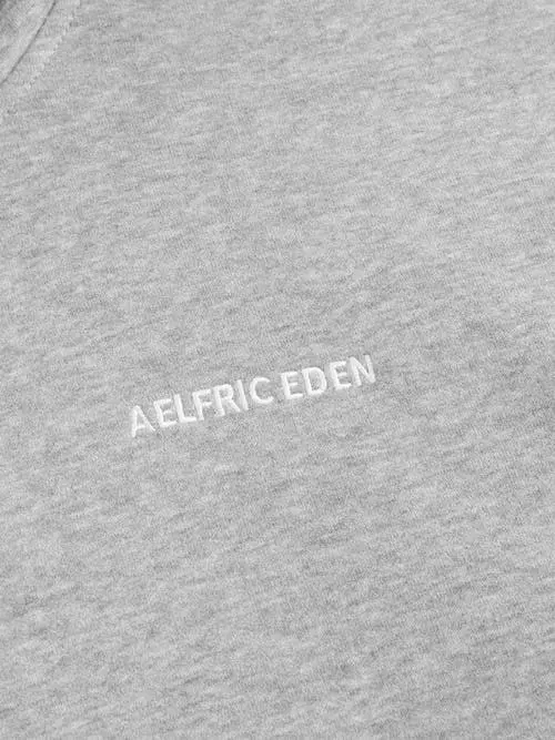 AELFRIC EDEN Boxy Metal Toggle-zip Up Hoodie