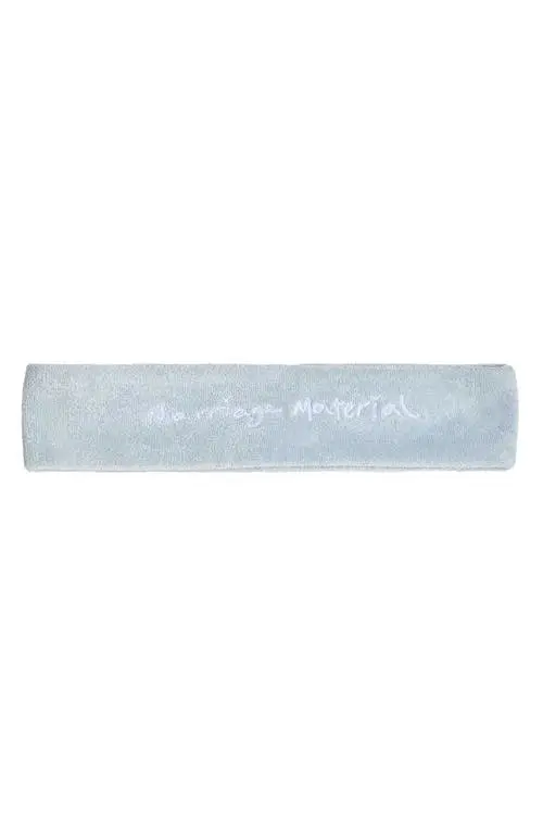 BRIDEMERCH Marriage Material Collection Headband - Blue