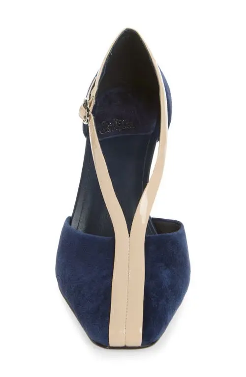 Jeffrey Campbell Mckinley Pump With Cutout Sides And Adjustable Strap