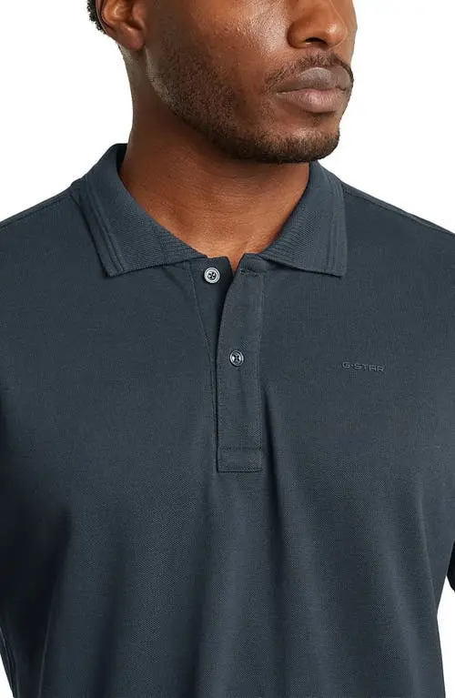 G-star Raw Core Organic Cotton Piqué Polo