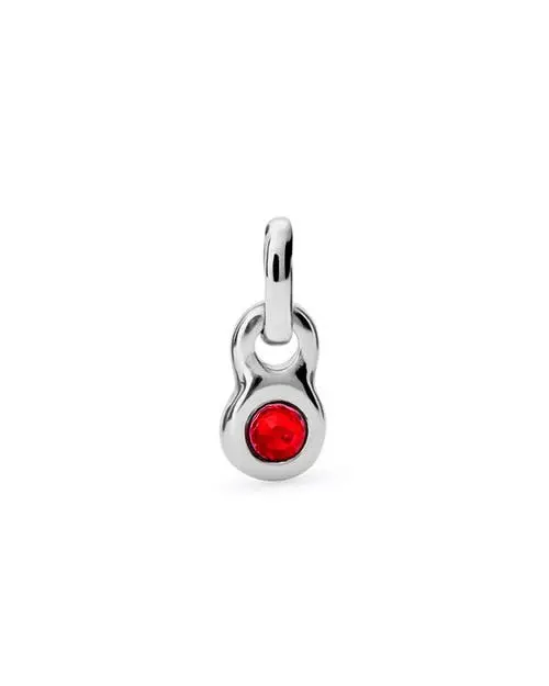 UNODE50 Charm With Red Crystal