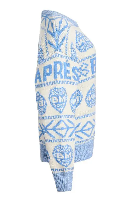 BRIDEMERCH Après Bride Fair Isle Pullover Sweater