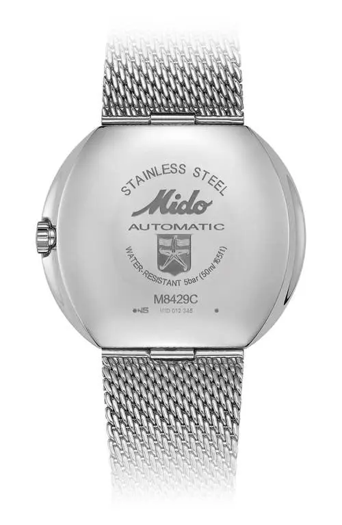 MIDO Commander 1959 Automatic Mesh Strap Watch