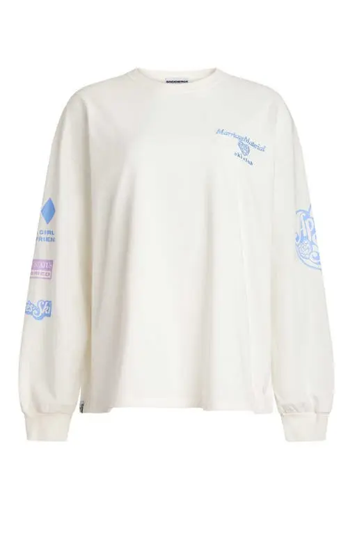 BRIDEMERCH Marriage Material Collection Ski Club L/s Crew