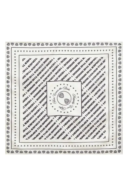 BRIDEMERCH Here Comes The Bride Scarf