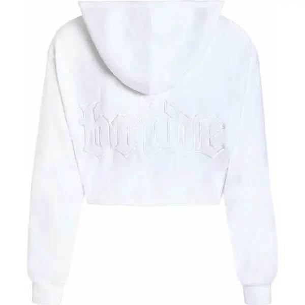 BRIDEMERCH Terry Bride Zip-up Hoodie