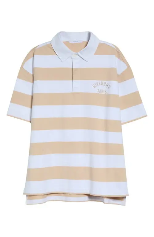 Givenchy Embroidered Logo Cotton Jersey Polo