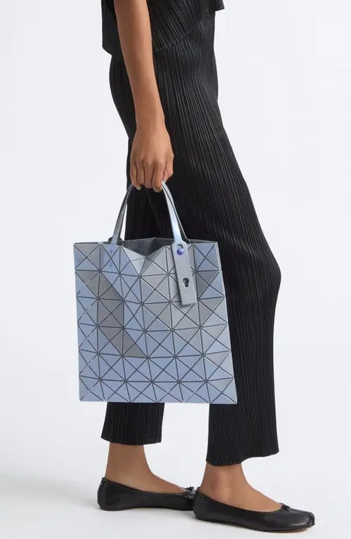 Issey Miyake Lucent One-tone Tote - Blue Gray