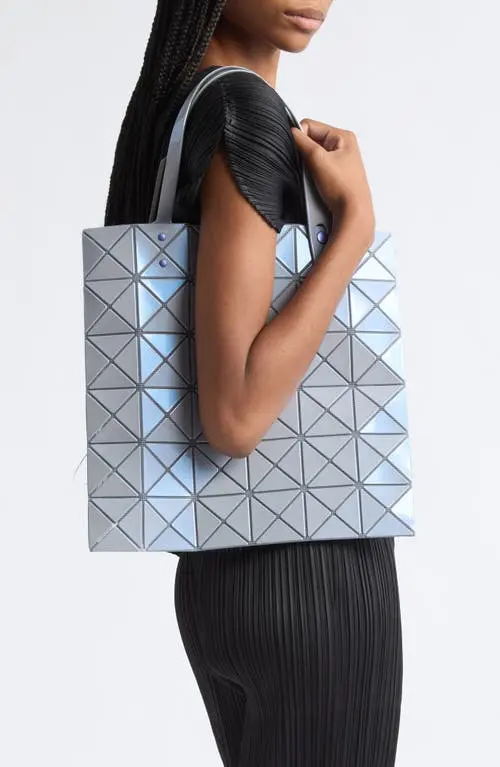 Issey Miyake Lucent One-tone Tote - Blue Gray