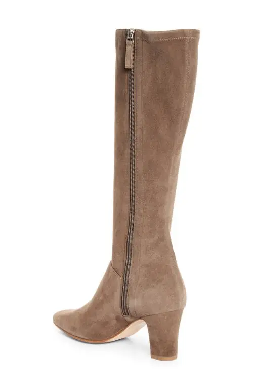 Manolo Blahnik Pitana Knee-high Suede Boots - Light Brown