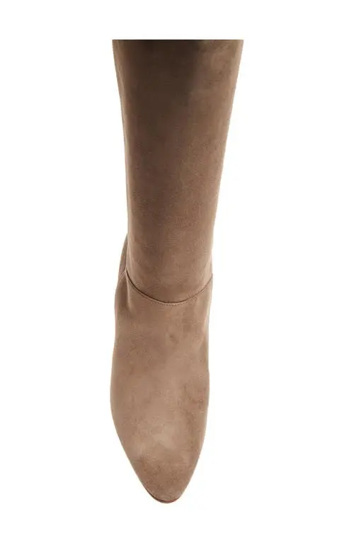 Manolo Blahnik Pitana Knee-high Suede Boots - Light Brown
