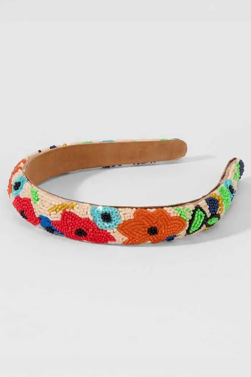 HAIR DRAMA CO. Bloom Carnival Beaded Headband