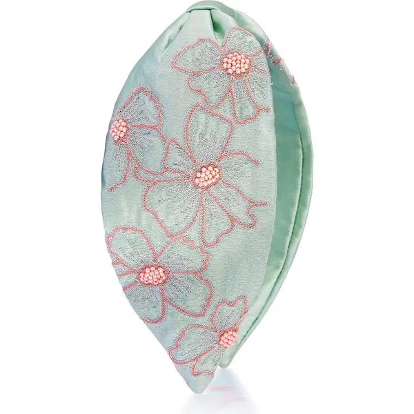 HAIR DRAMA CO Garden Serenity Headband - Green