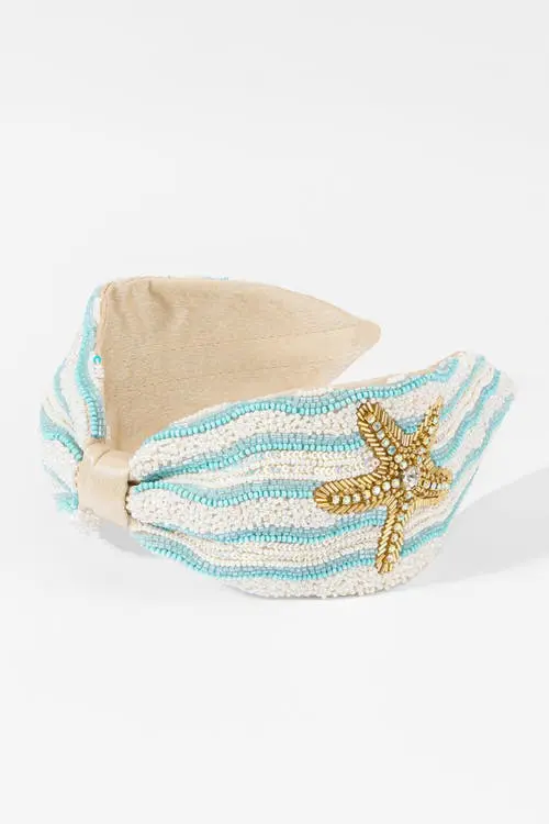 HAIR DRAMA CO. Coastal Tide Knotted Headband