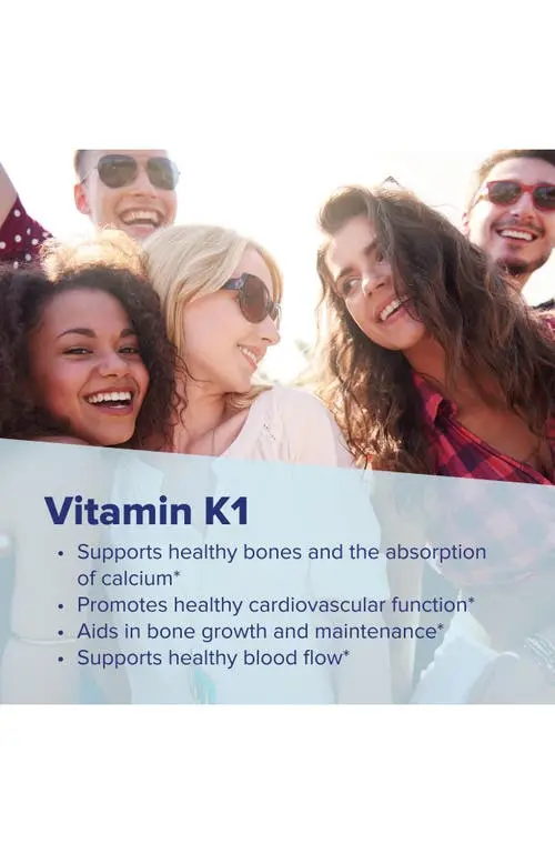 SUPERIOR SOURCE Vitamin K1 Sublingual Tablets Quick Dissolving Supplement