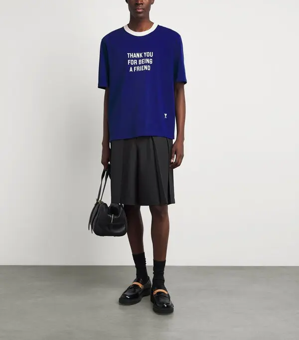 AMI Paris Thank You T-shirt