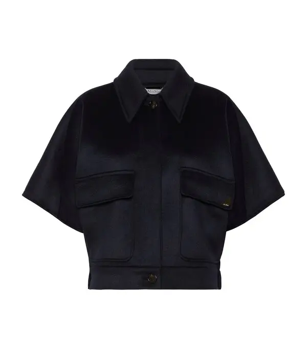 Max Mara Cashmere Cape Jacket