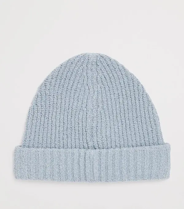 Stone Island Cotton Bouclé Compass Beanie
