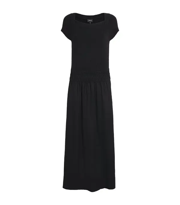 ME+EM Mixed Media Maxi Dress