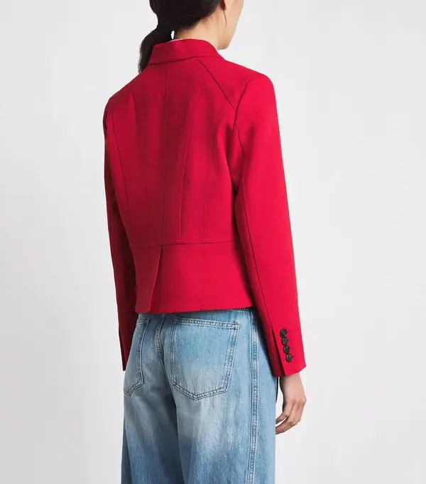 ME+EM Cropped Utility Blazer