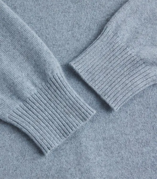 Colombo Cashmere Rollneck Sweater - Blue